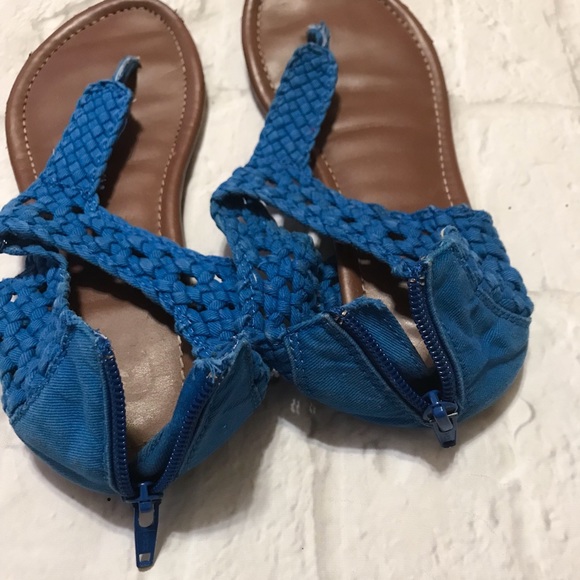 Candie's | Shoes | Candies Blue Sandals | Poshmark